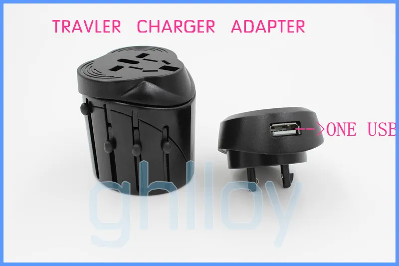 Universal Travel Adapter With USB World Charger With UK US AU EU ...