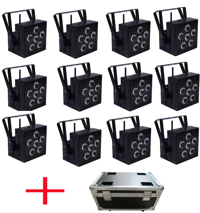 Par Light LED DMX Batería Inalámbrica Desarrollado Por Luz RGBAW + UV ...