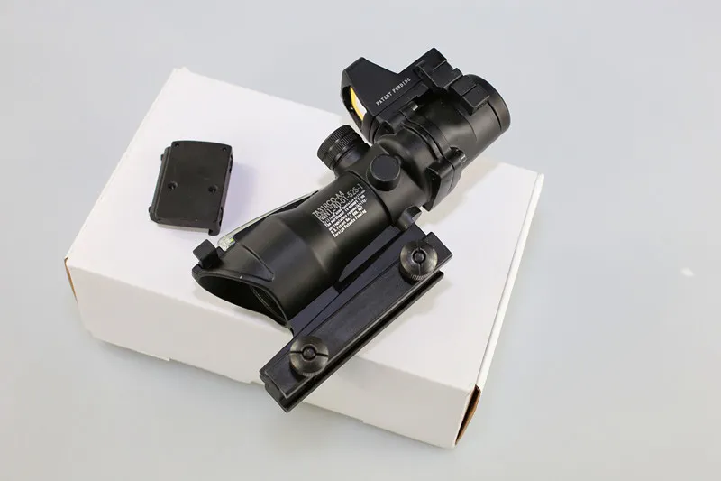 Hunting ACOG Style 4X32 Real Fiber Trijicon Duel Illuminated Sight ...
