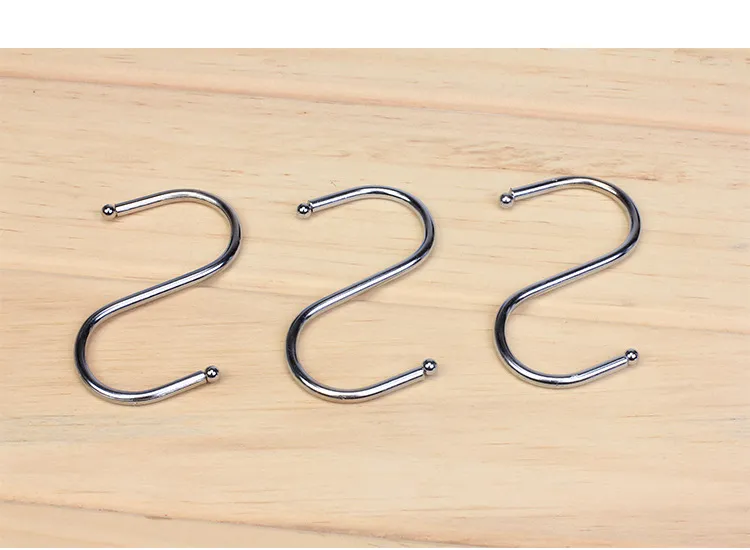 DHgate.com:Heavy Duty S-Shaped Stainless Steel Kitchen Hanging Rack ...