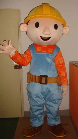 Adult Engineer Mascot Costume: Premium Quality Cartoon Fancy Dress ...