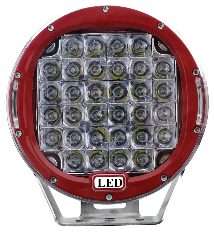 DHgate.com:9 inch 96W Round CREE LED Work Light 12V 24V Flood Spot ...
