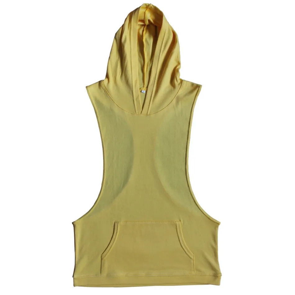 Mens Stringer Bodybuilding Tank Top Fitness Vest Solid Gym Cotton ...