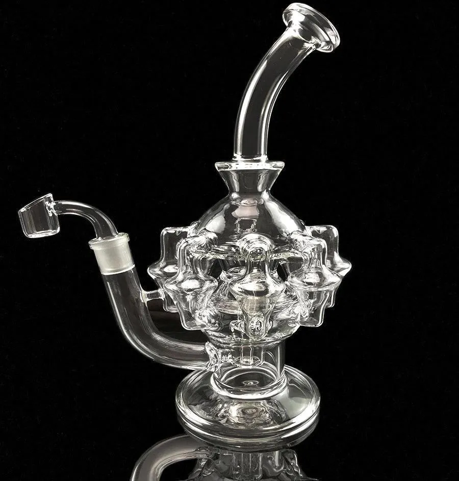 Glassart Gros Verre Eau Bang Recycleur Plate Forme Pétrolière 11,2 ...