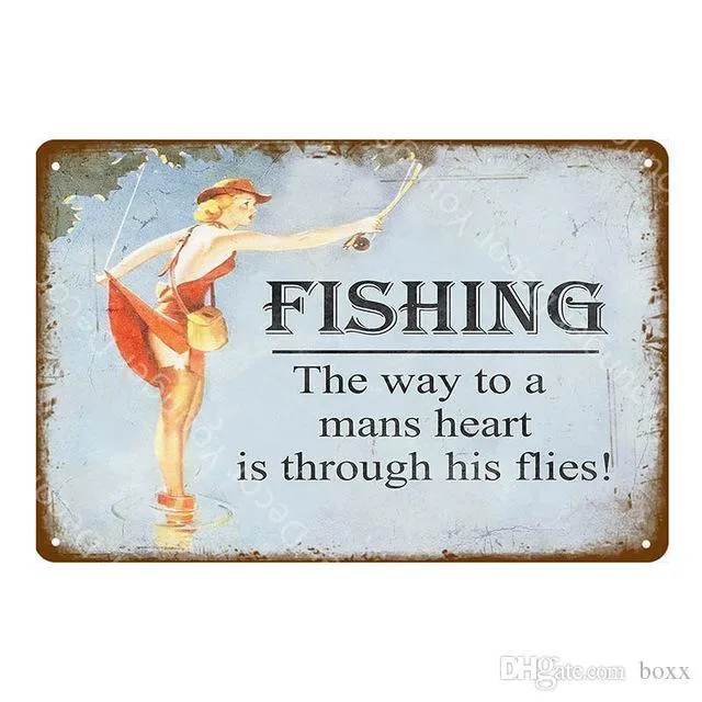 2021 Retro Poster Pin Up Girl Lady Tin Signs Art Wall Decoration Plaque ...