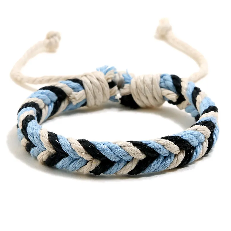 Surfer Bracelet Adjustable Beach Boho Friendship String Braid Mala Lava