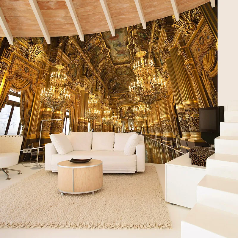 Customizable Large Scale Royal 3d Wallpaper For Bedroom, Living Room ...