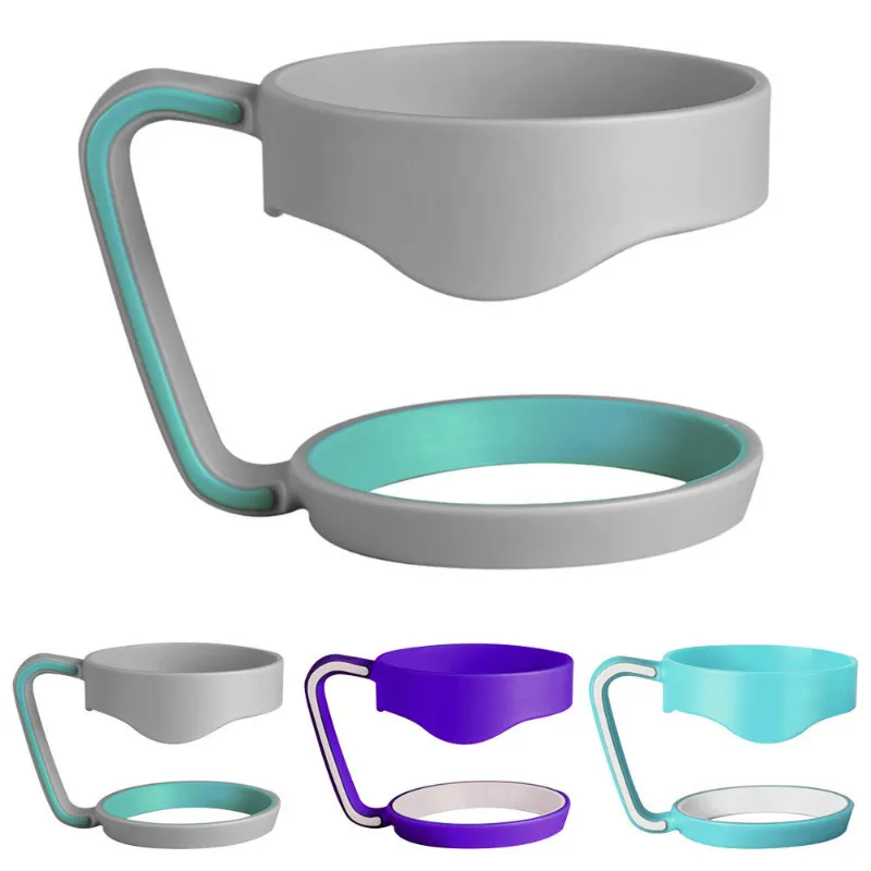 Reusable Travel Mug Handle - Portable Plastic Grip for 30oz Cups ...