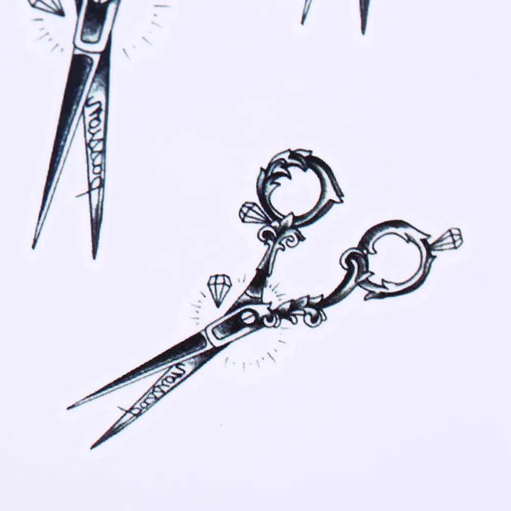 Vintage Schaar Tatoeages