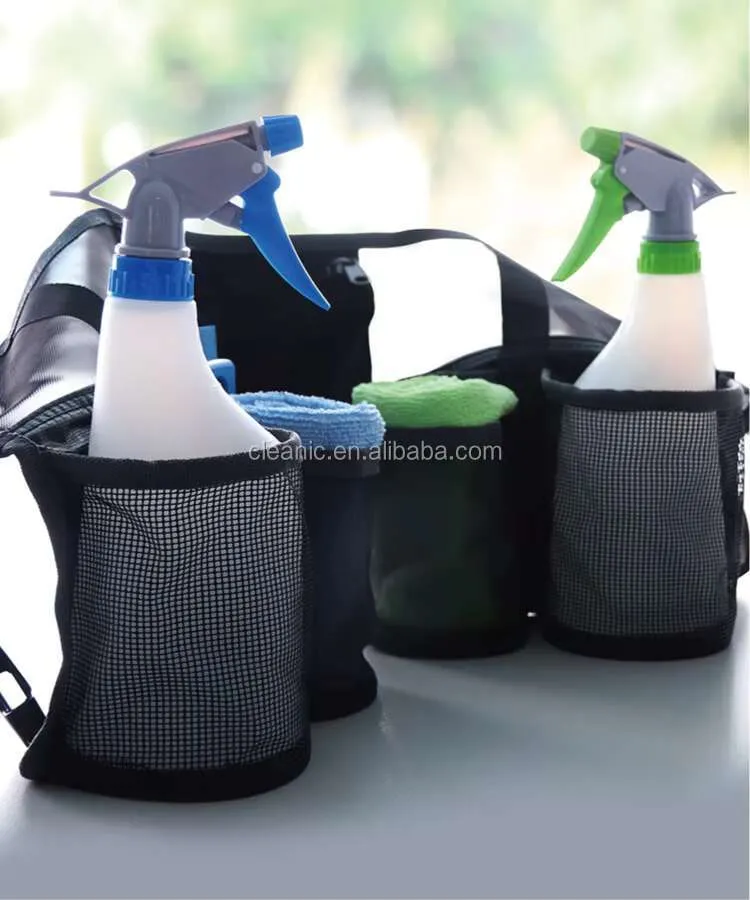 Pouch Bag, Multifunctional Black Nylon Janitor Tool Belt for ...