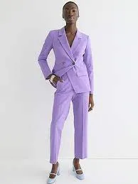 Rock Your Look with Purple Pants Suits for Women