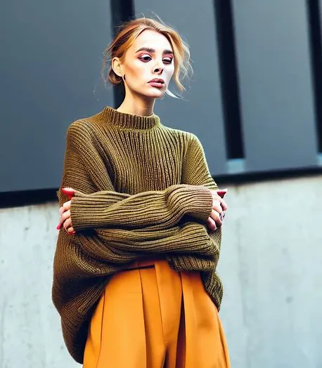 Fashionable Sweater Pairing Ideas for a Cool and Bold Look.