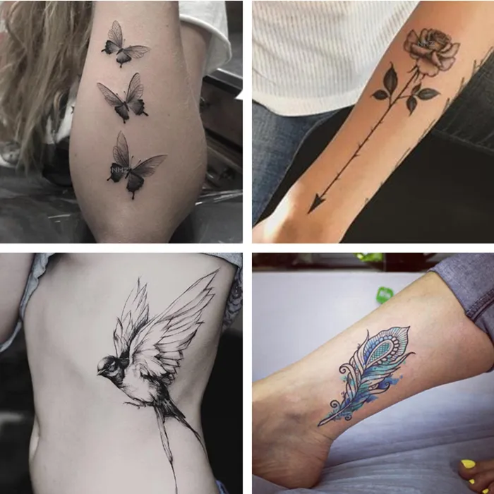 Realistic Fake Tattoos Get the Look Without the Commitment