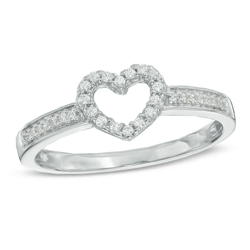 Anillo Corazón Zales Expresa Tu Amor con el Símbolo Perfecto