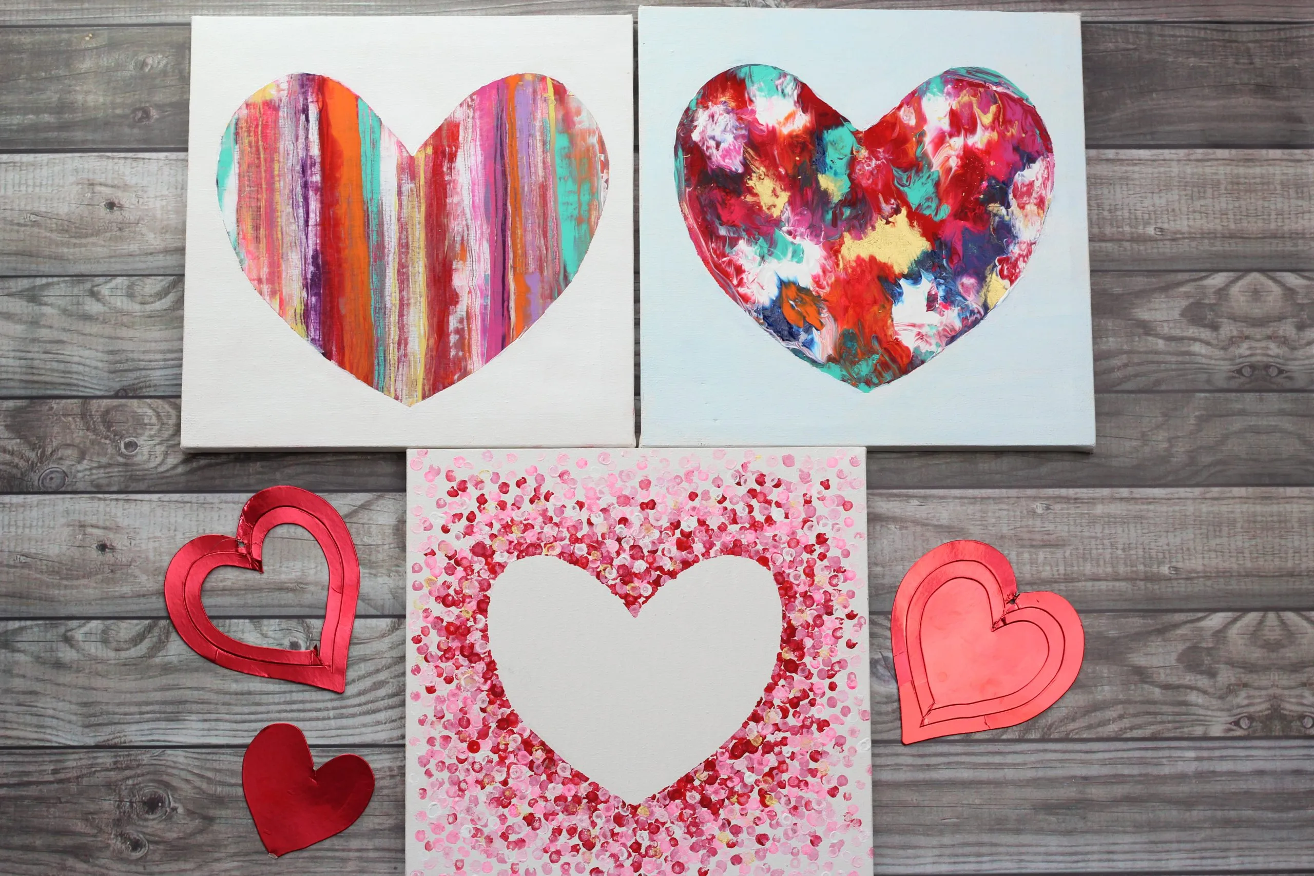 How to Create a Painted Heart Design on Your Favorite Shopping Items