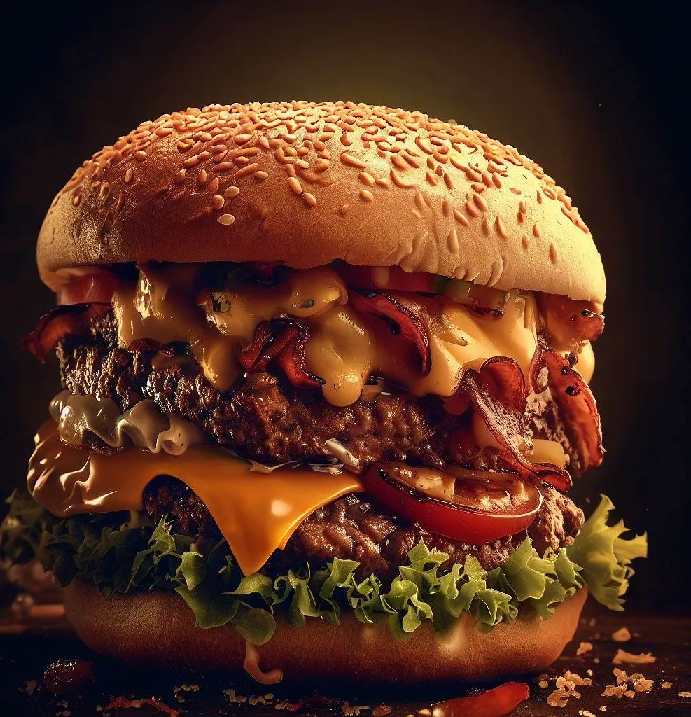 Comblez vos envies avec un burger juteux et affamé